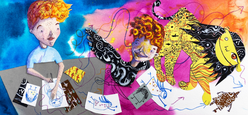 Minny Stynker AR Imaginary Friends workshop and picture book